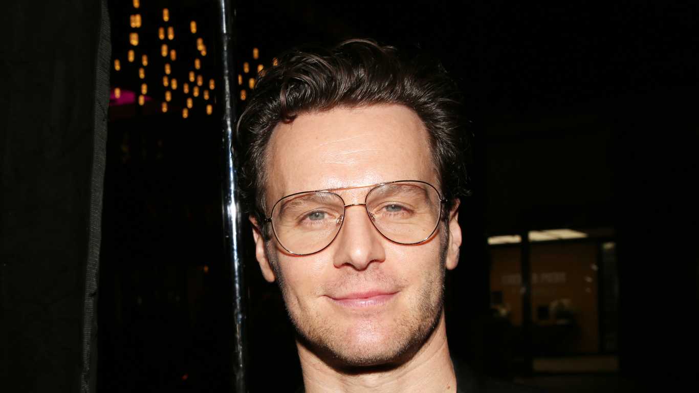 Jonathan Groff had a cheeky parade slip up – and fans can't stop laughing
