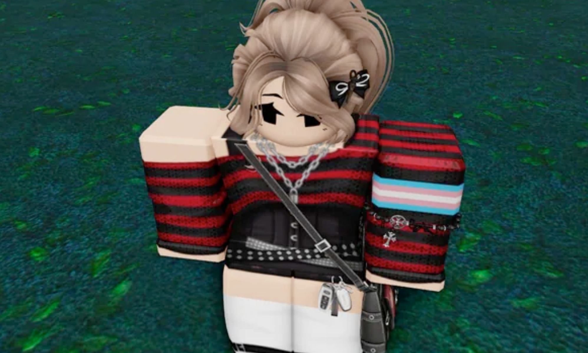 Roblox gamers are raging about a trans armband. Yes, really