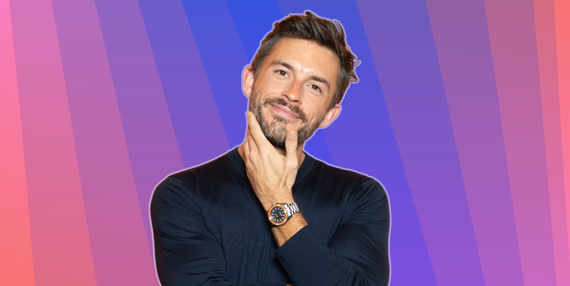 Jonathan Bailey meets gay icons Bert and Ernie on Sesame Street