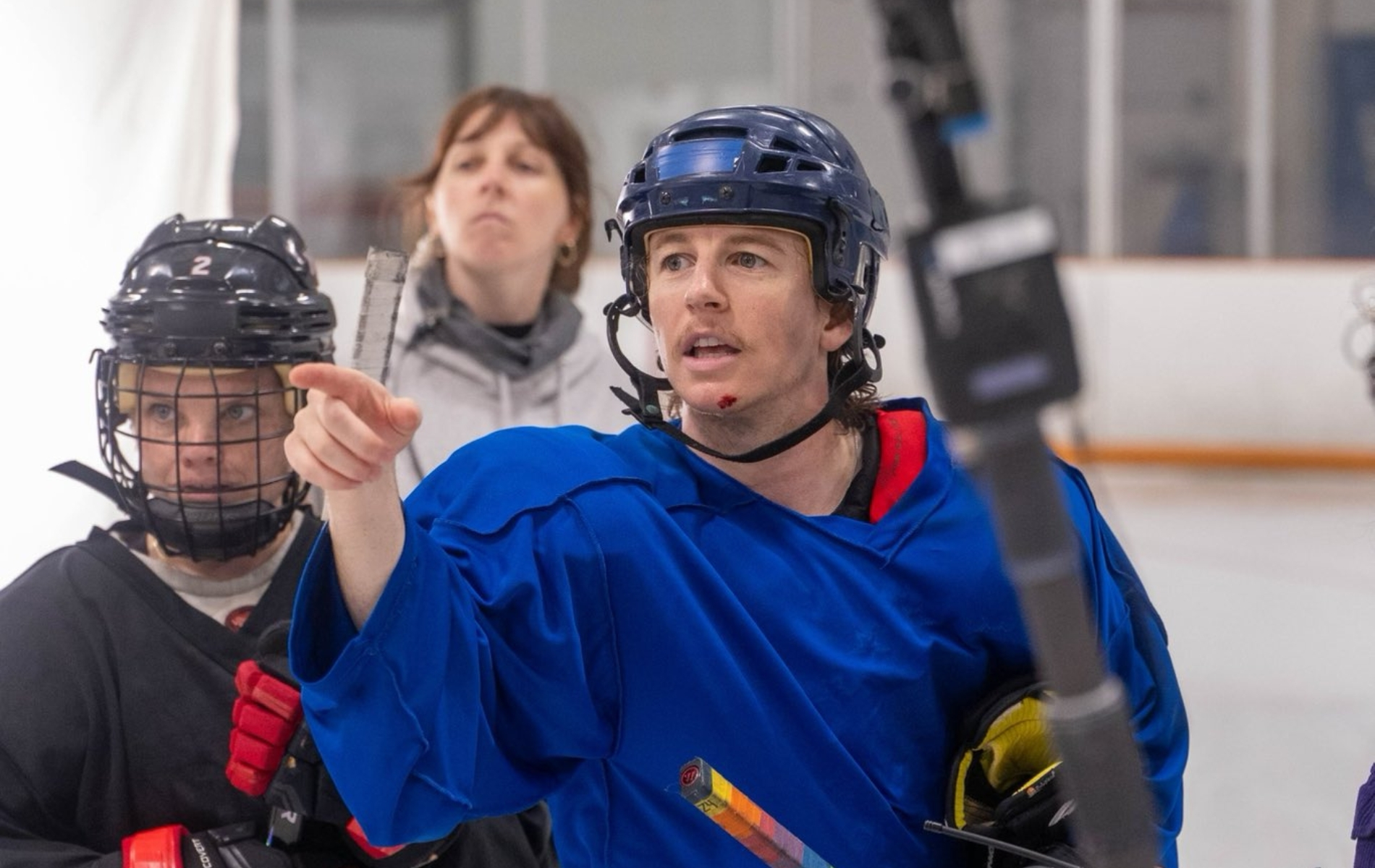 Trans ice hockey star Harrison Browne delights Heated Rivalry fans