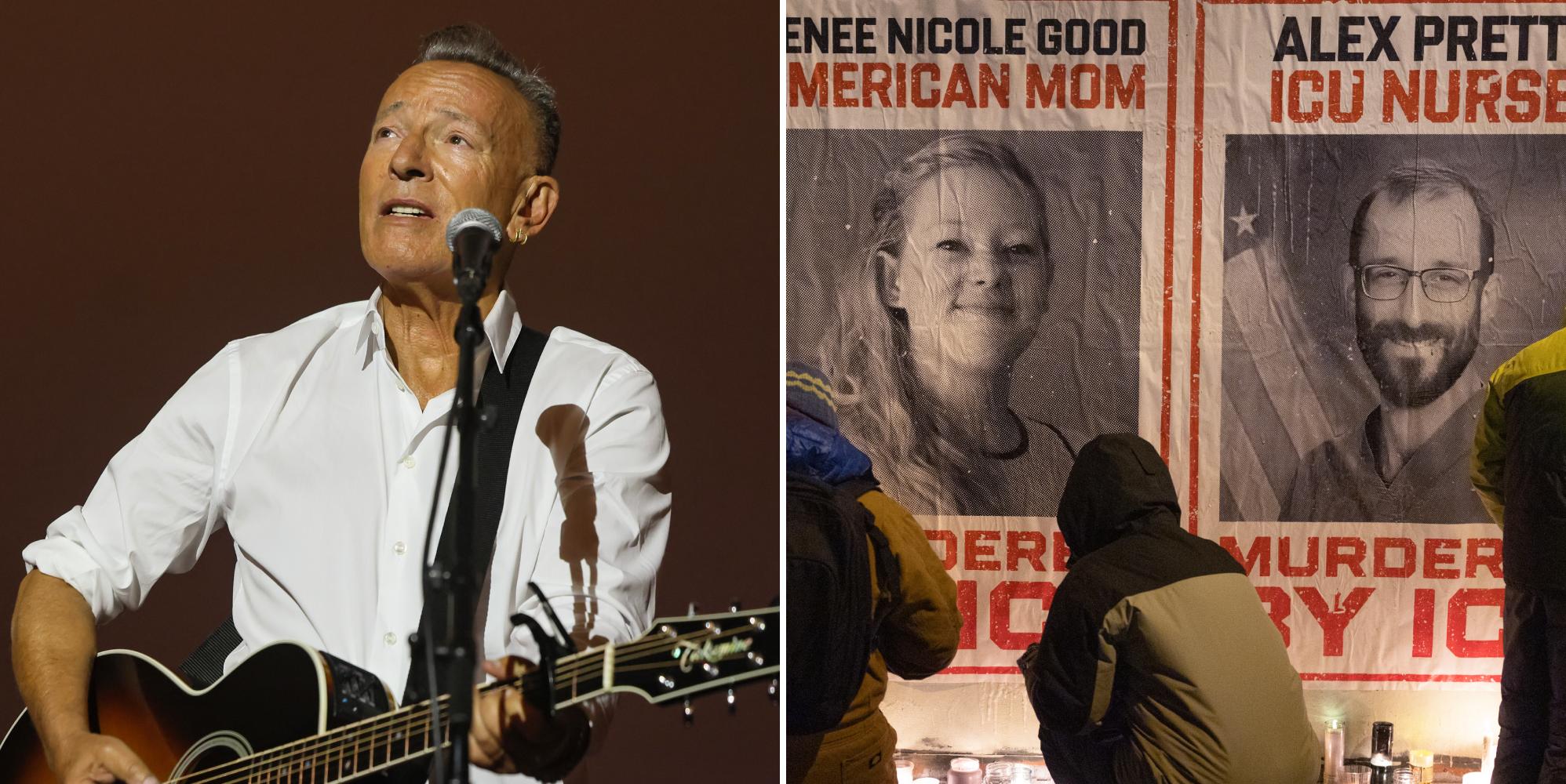 Springsteen pays tribute to Pretti and Good in Minneapolis song
