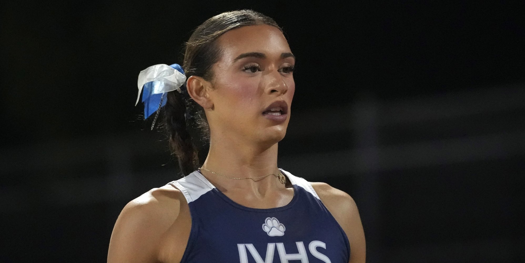 Trans Athlete Ab Hernandez Shares First Place Podium After Win
