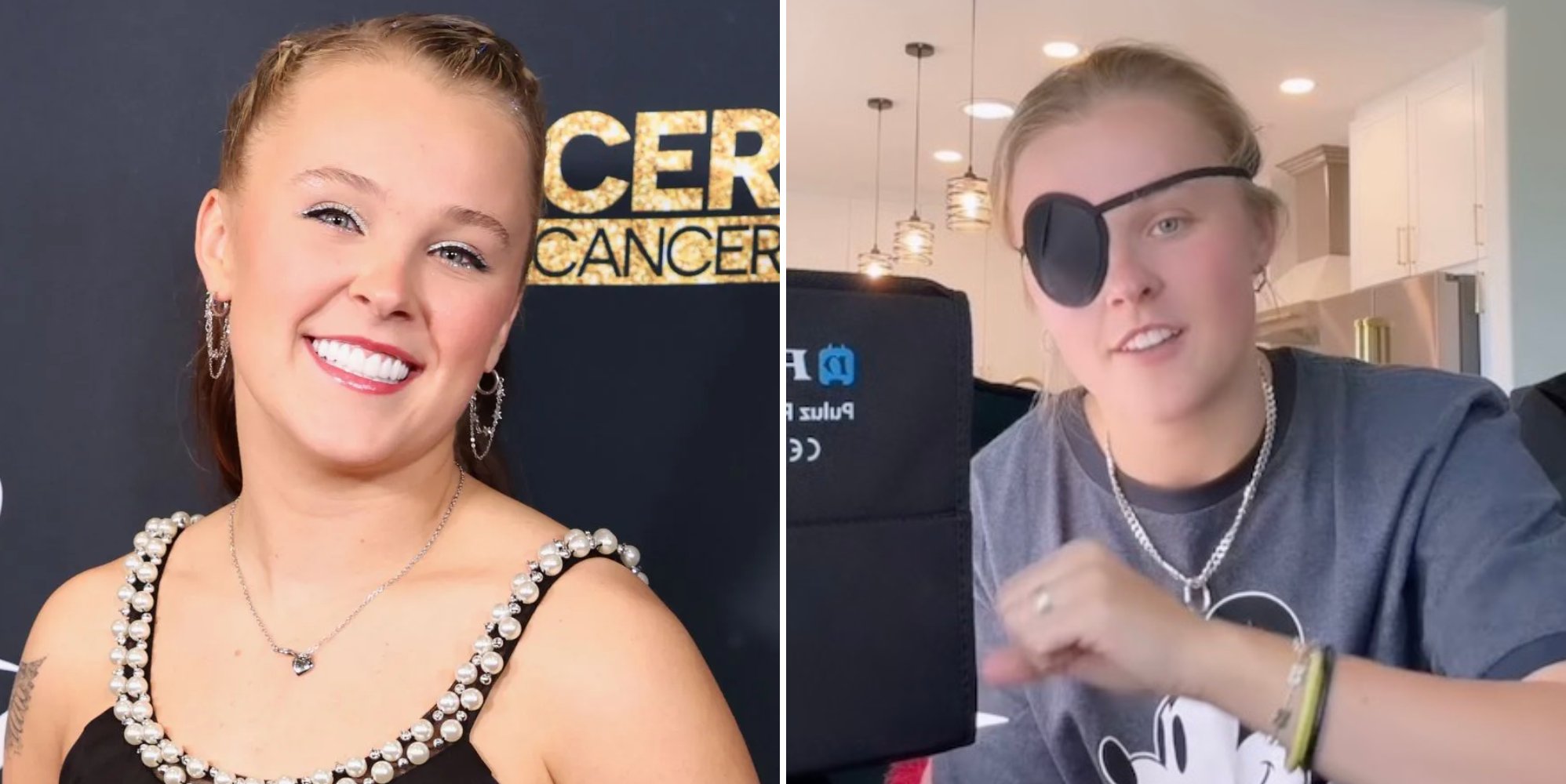 JoJo Siwa battling concussion after being 'thrown off' golf cart